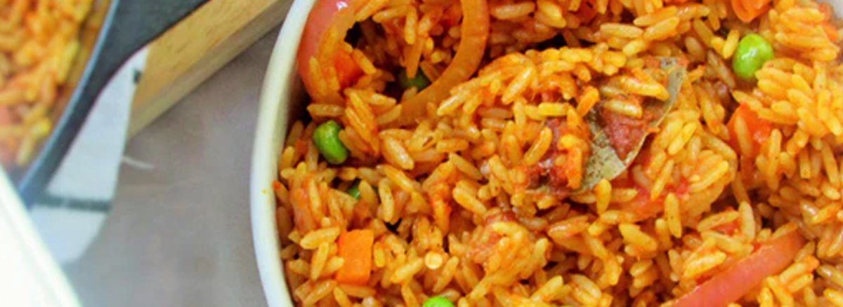 Preparing a tasty Jollof fried rice in minutes... – Taltis Foods ...